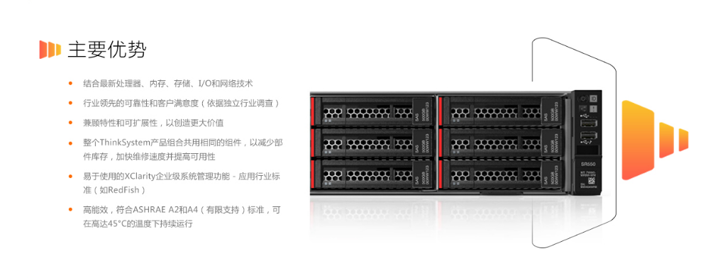 联想ThinkSystem SR550服务器 云驰信通 - 云驰信通